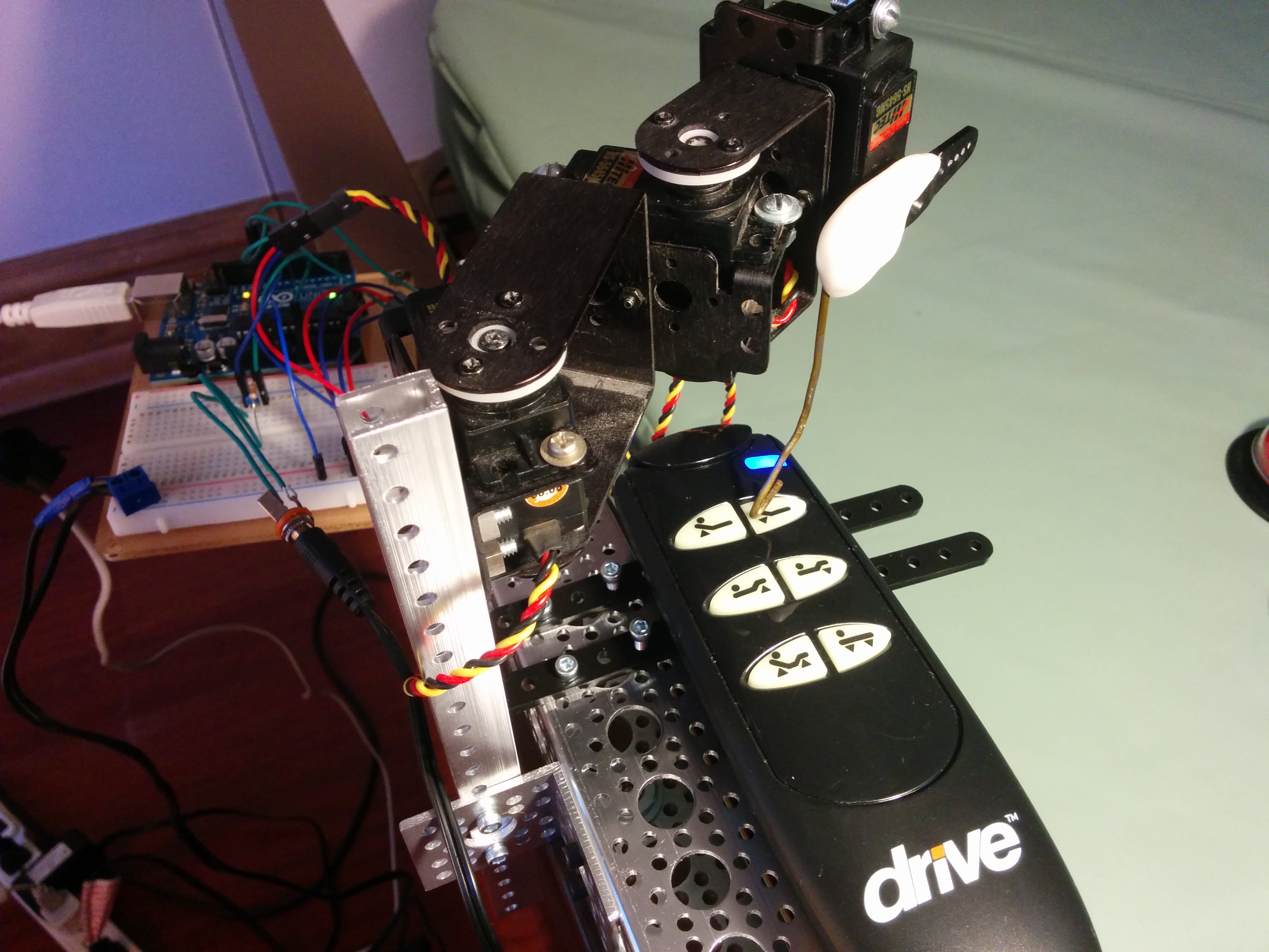 Universal Button Pusher – Bob's Electronics Projects